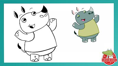 Colorea a Rino - Clan TV - RTVE.es