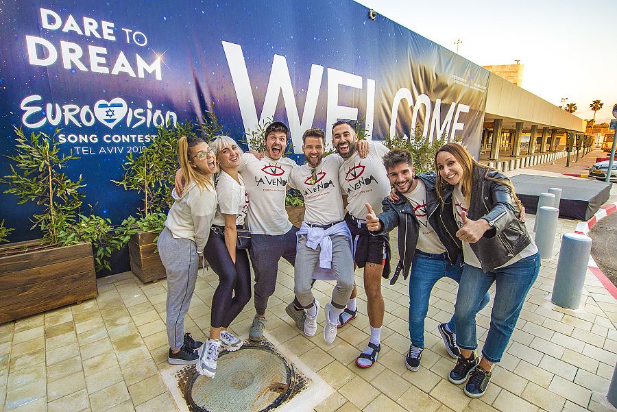 Eurovisión 2019 - Miki, energía y buen rollo a su llegada a Tel Aviv