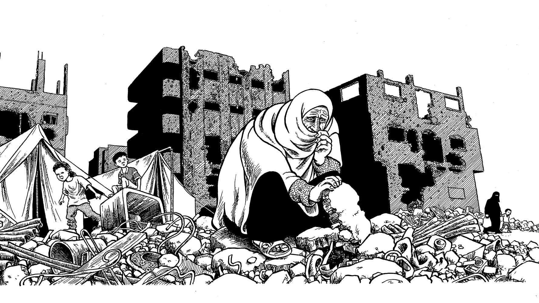 10 cómics claves para entender la guerra entre Israel y Hamás