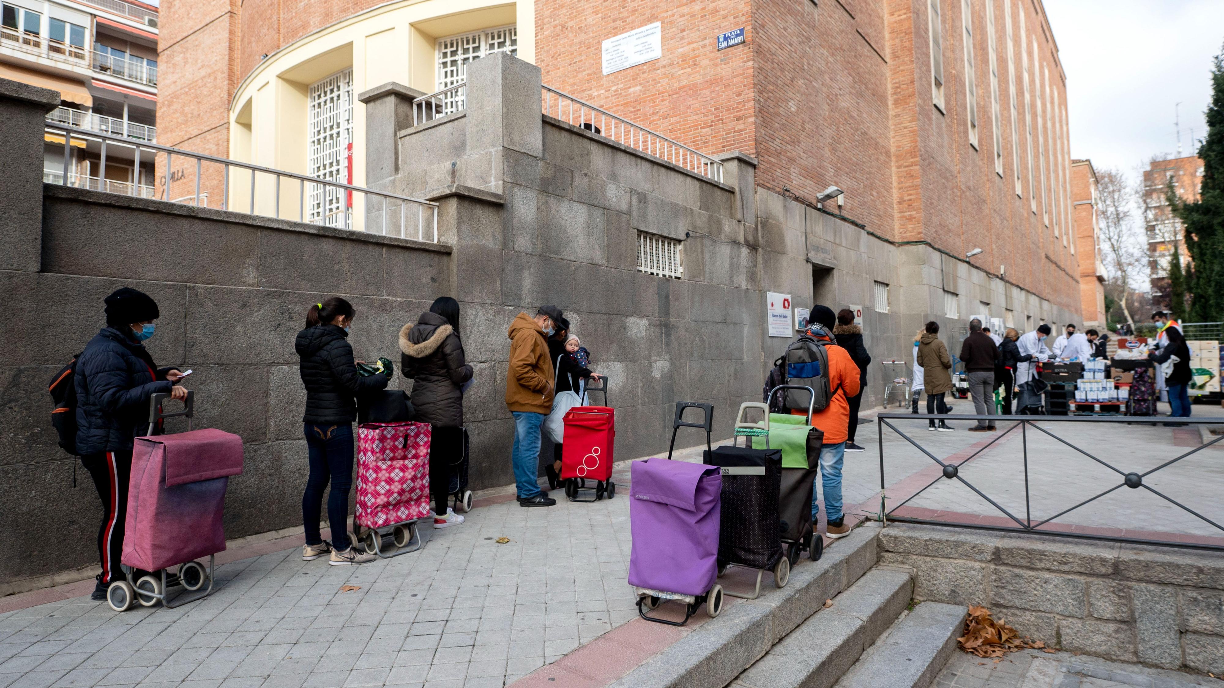 Un total de 9,4 millones de personas están en exclusión social