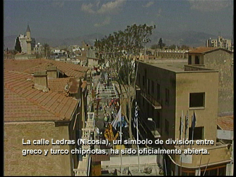 Abierta la calle Ledras, símbolo de la división de Nicosia
