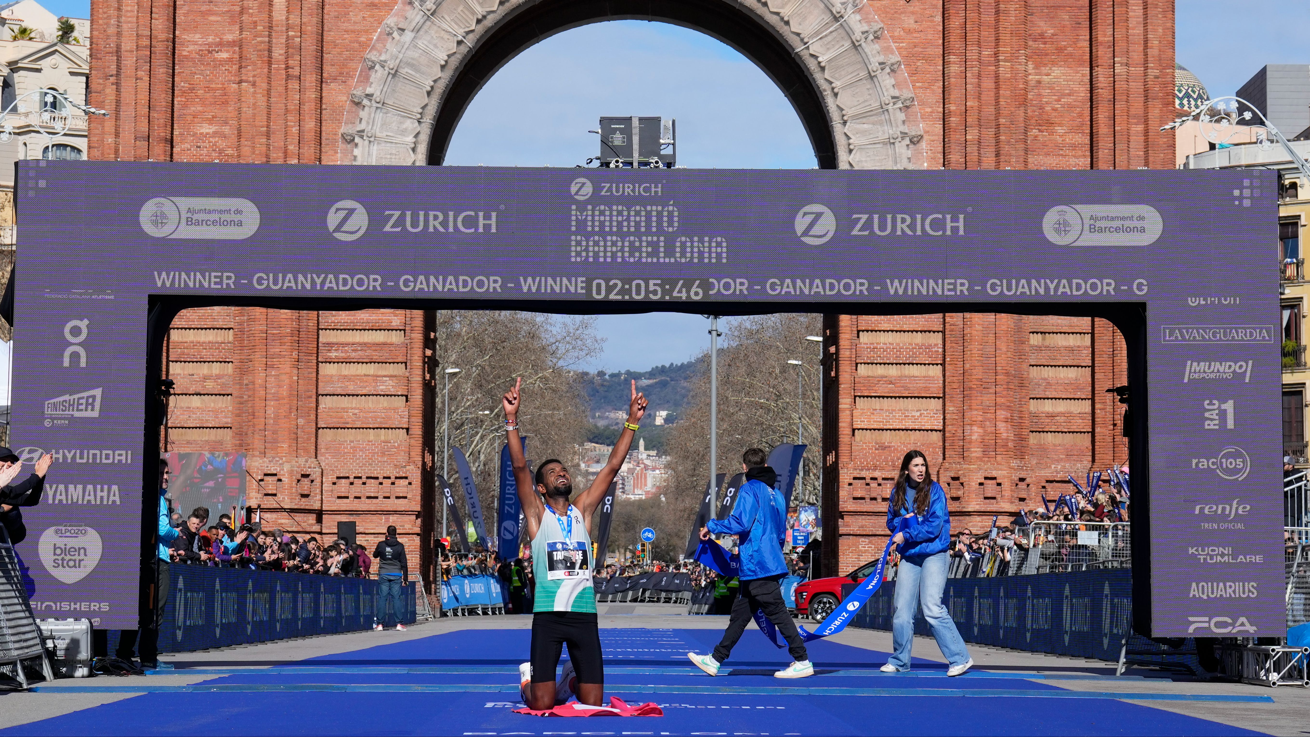 Maratón de Barcelona 2024: Tadesse, récord y homenaje a Kiptum
