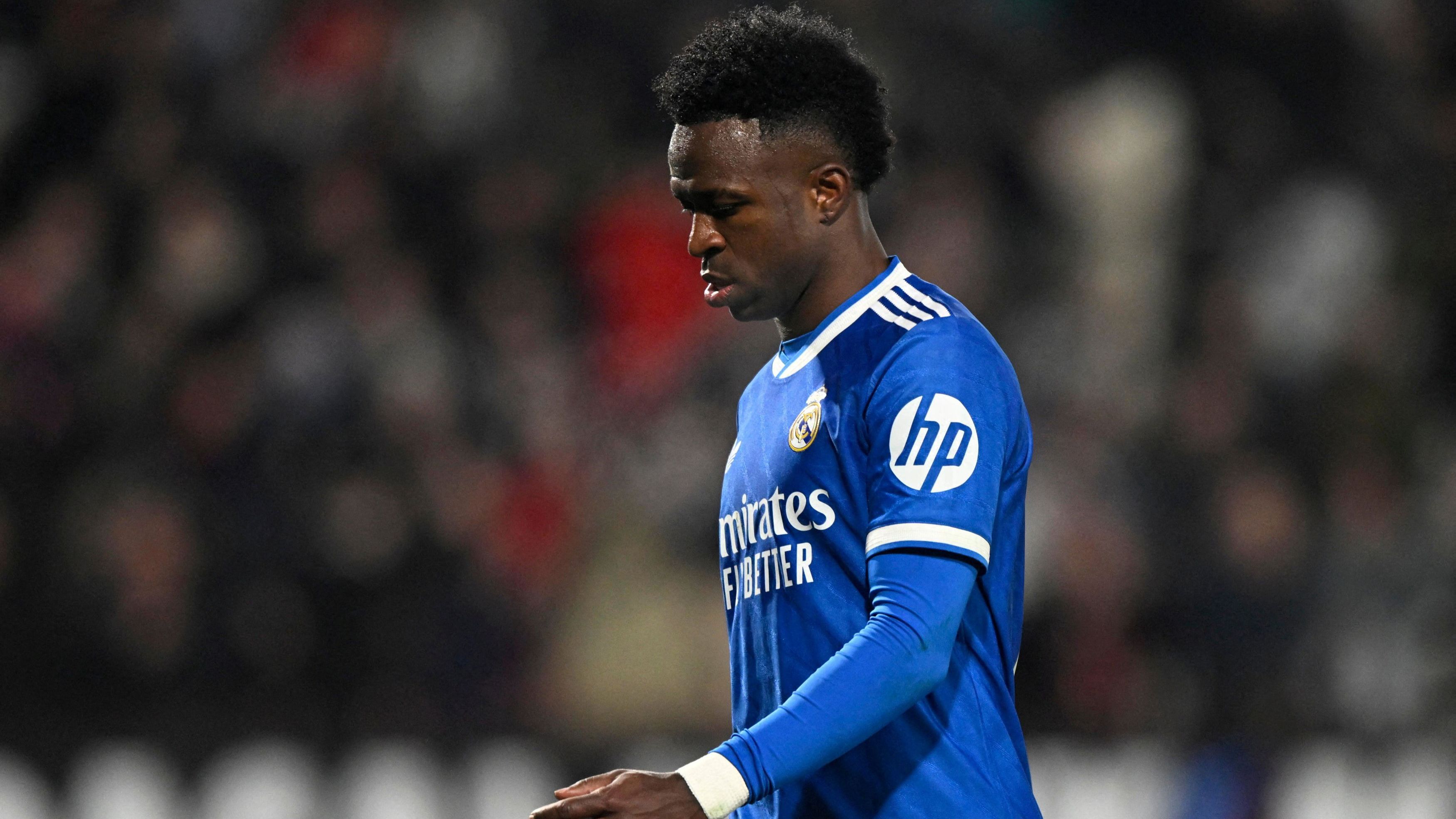 El Albacete condena los cánticos racistas que recibió Vinicius