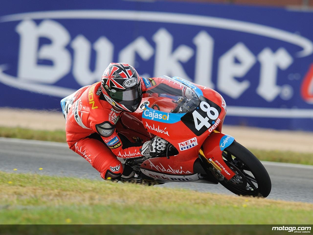 Alberto Moncayo, preparado para dar el salto al Mundial de 125cc