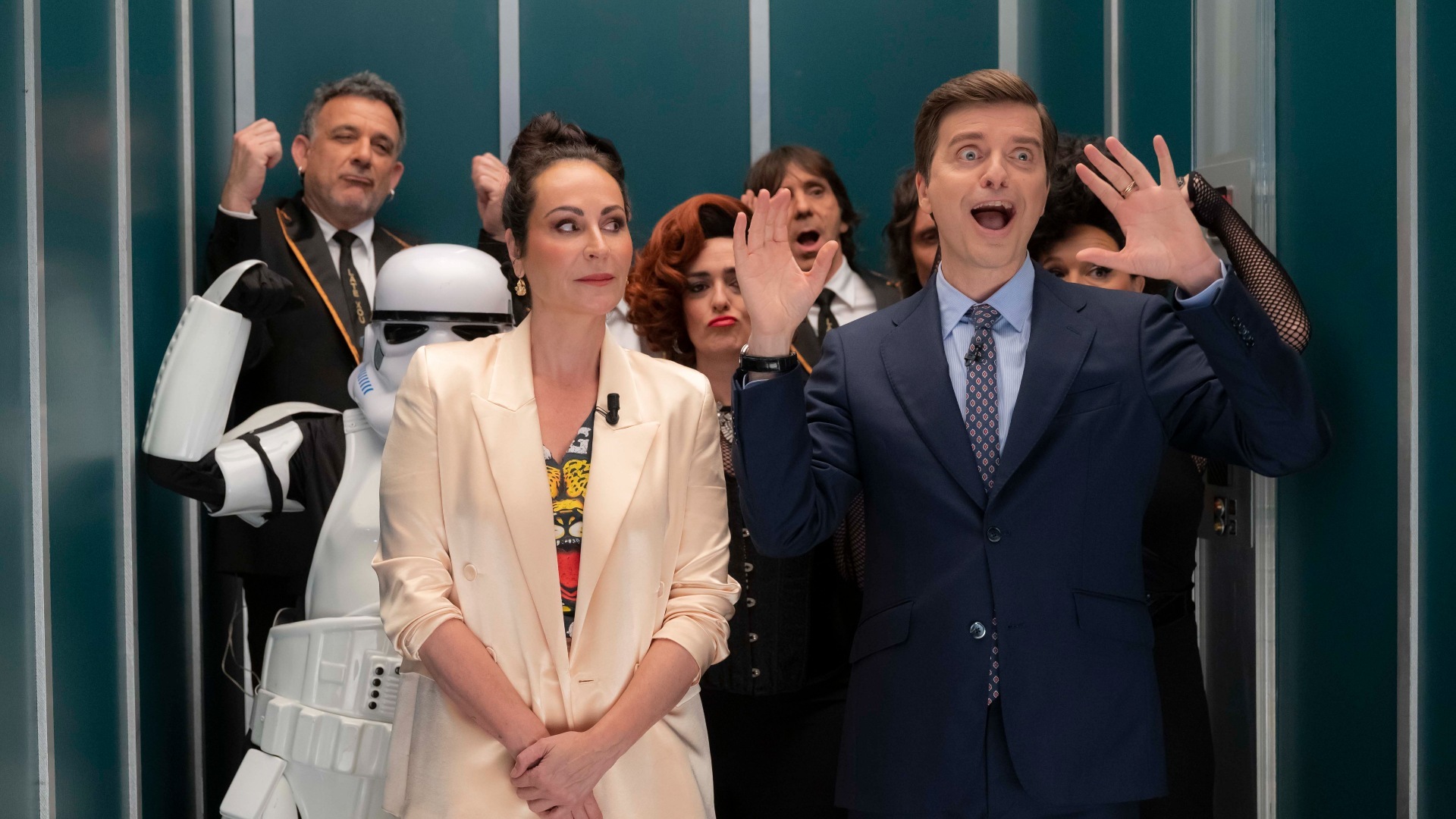 Ana Milán, les Mamarazzis i Brigitte Vasallo, a 'LateXou'