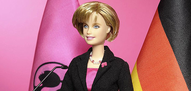 Angela Merkel, la nueva barbie de Mattel
