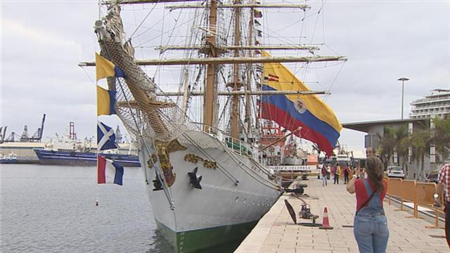 ARC Gloria, the official flagship of the Colombian Navy