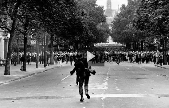 Así contó la tele el Mayo francés