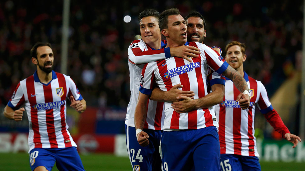 El Atlético gana a lo grande en el Calderón 4-0 | Solo Futbol