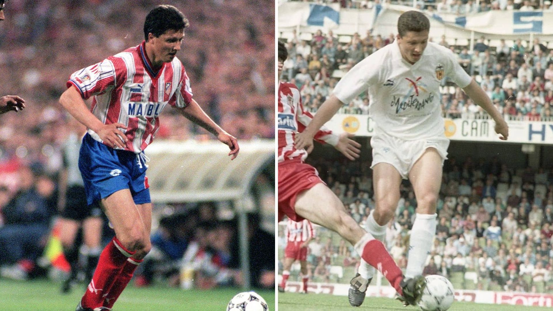 Atlético - Valencia de Liga con Lubo Penev en mente