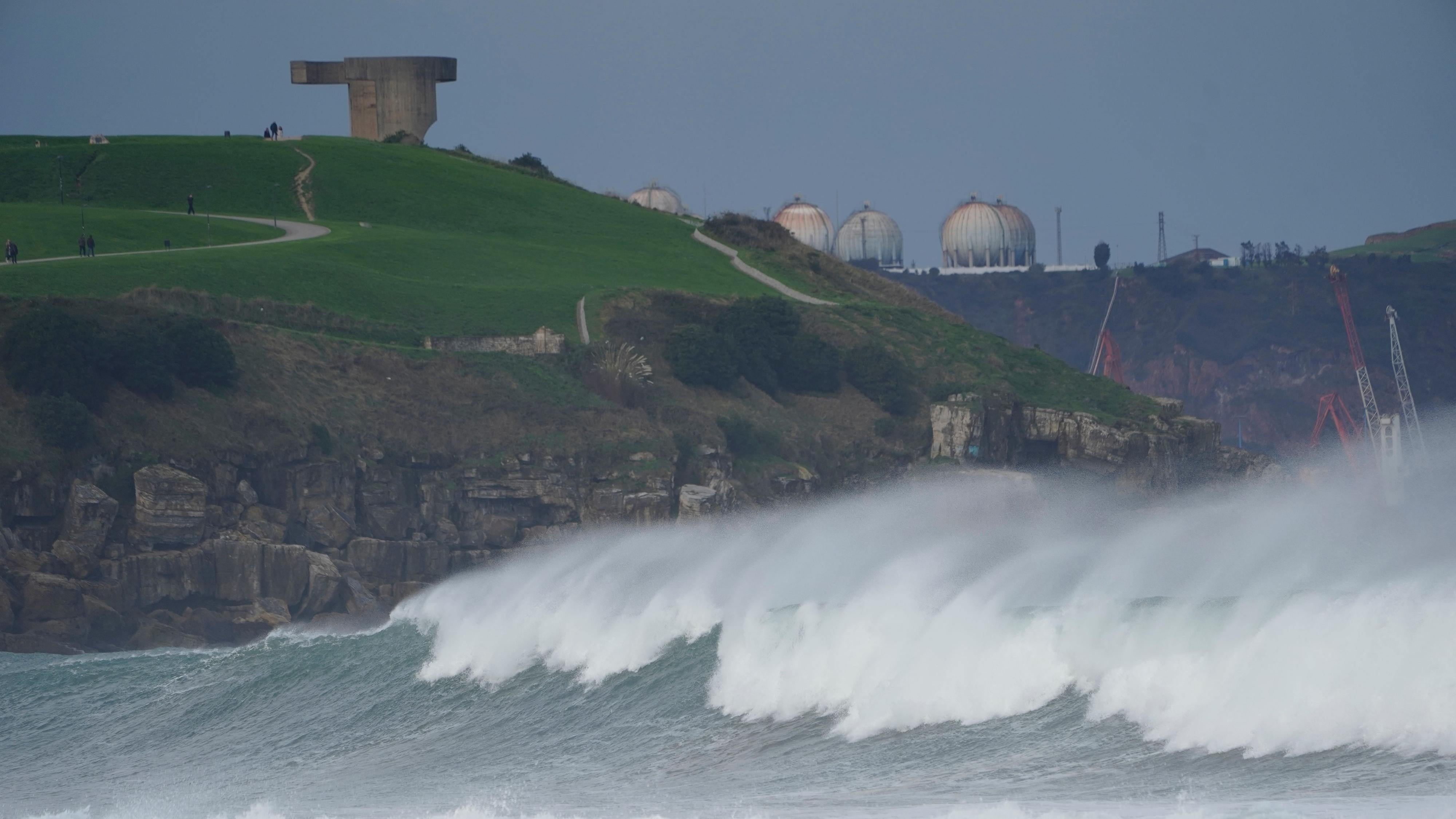 Nivel máximo de aviso en Asturias, Cantabria, Galicia y País Vasco