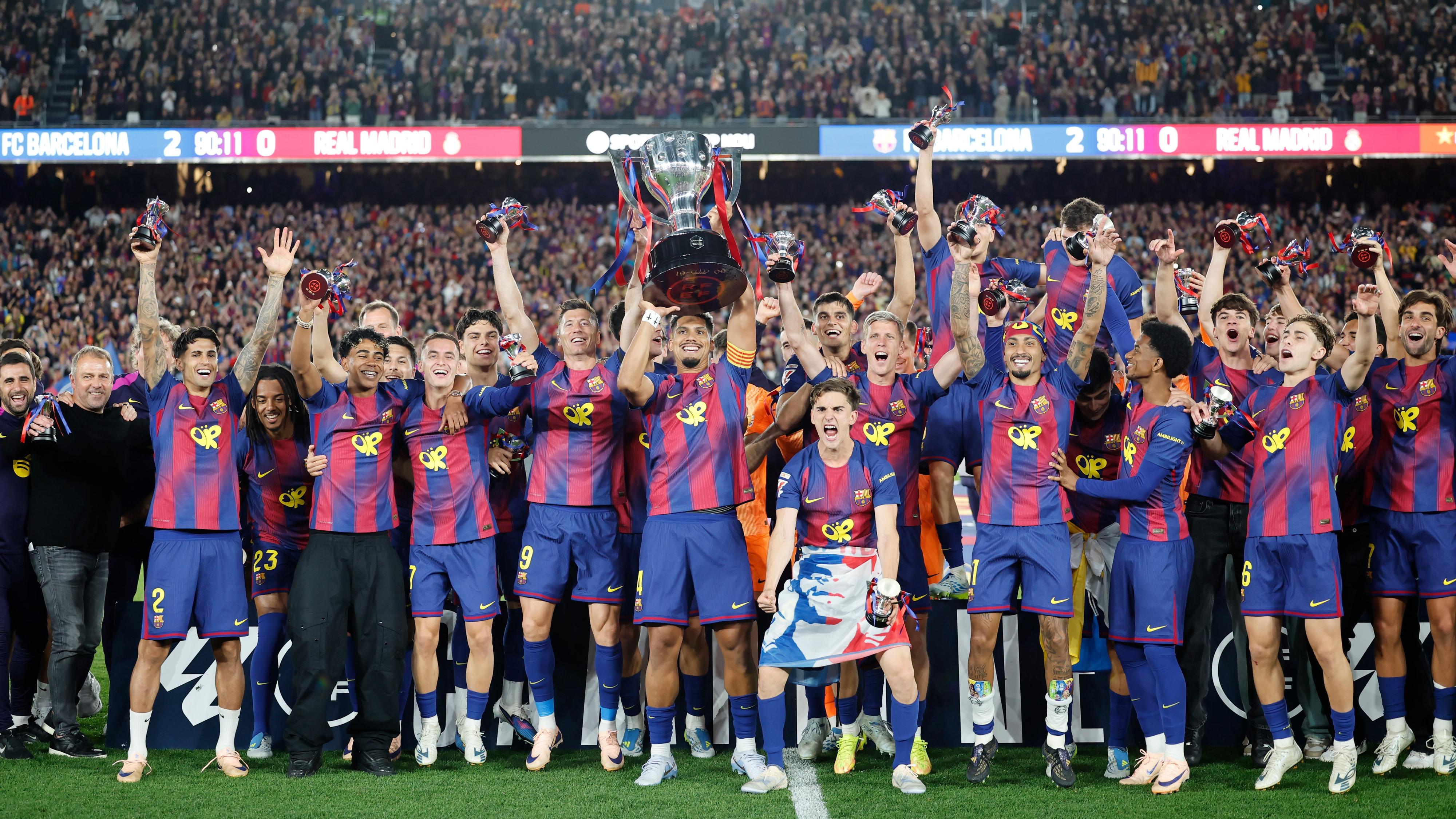 Un Barça coral donde todos cuentan: la clave del éxito del campeón de Liga