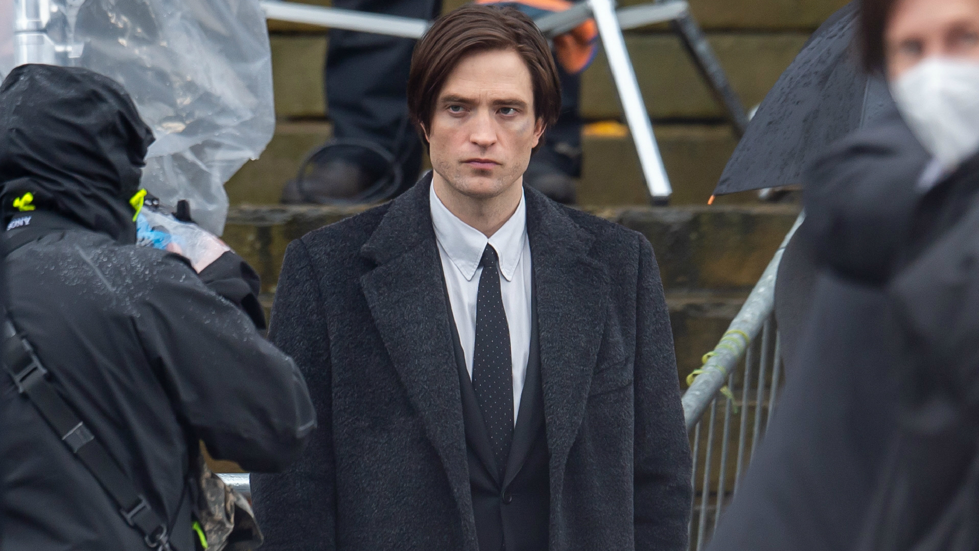 Batman | Robert Pattinson y Colin Farrell irreconocibles