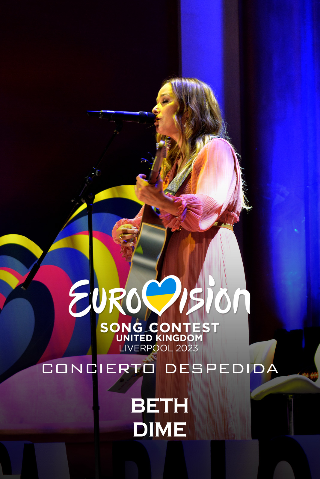 Beth canta "Dime" en el concierto de despedida de Blanca Paloma