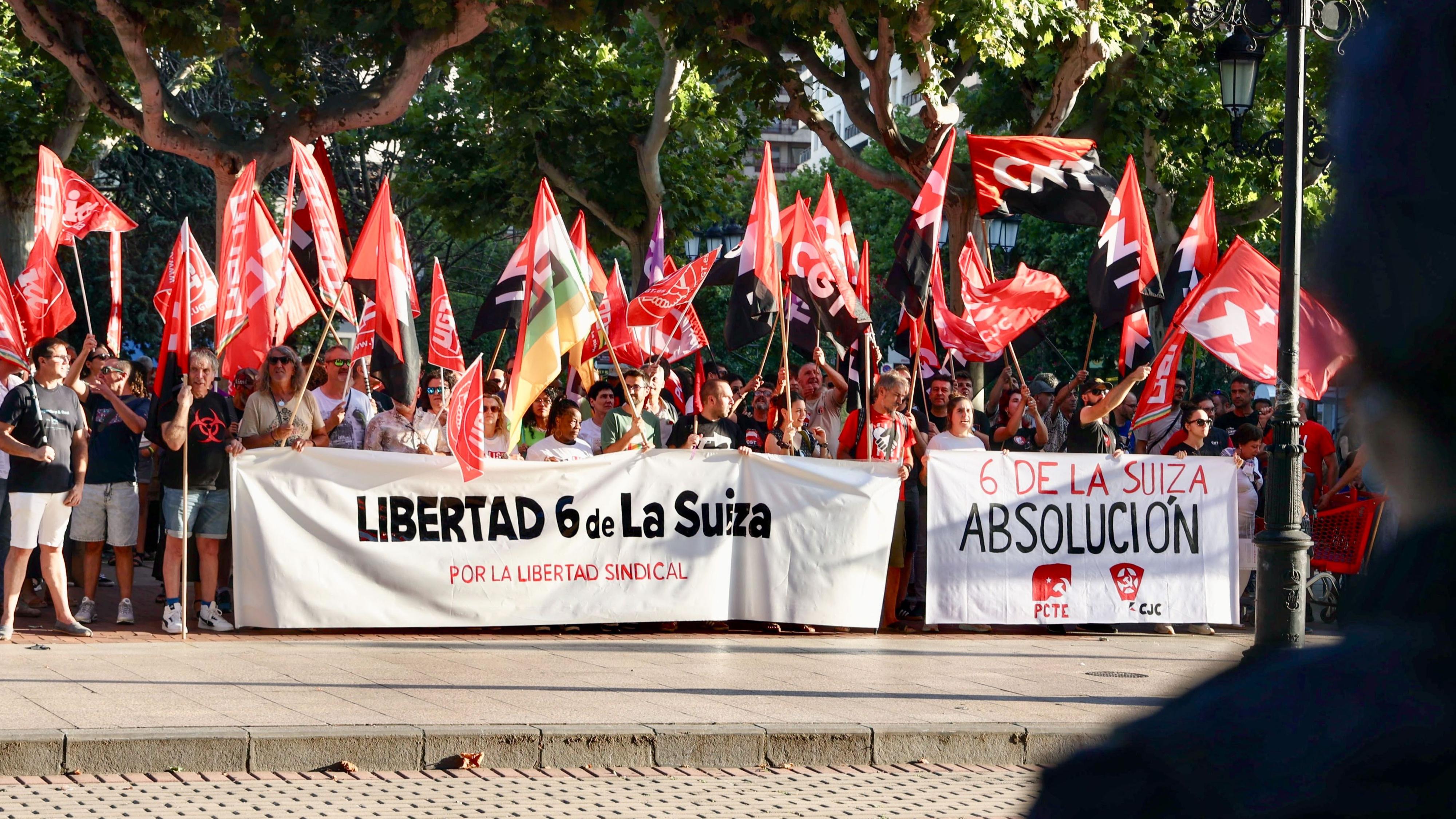 BNG, Podemos, ERC y Bildu piden indultar a las 'Seis de la Suiza'