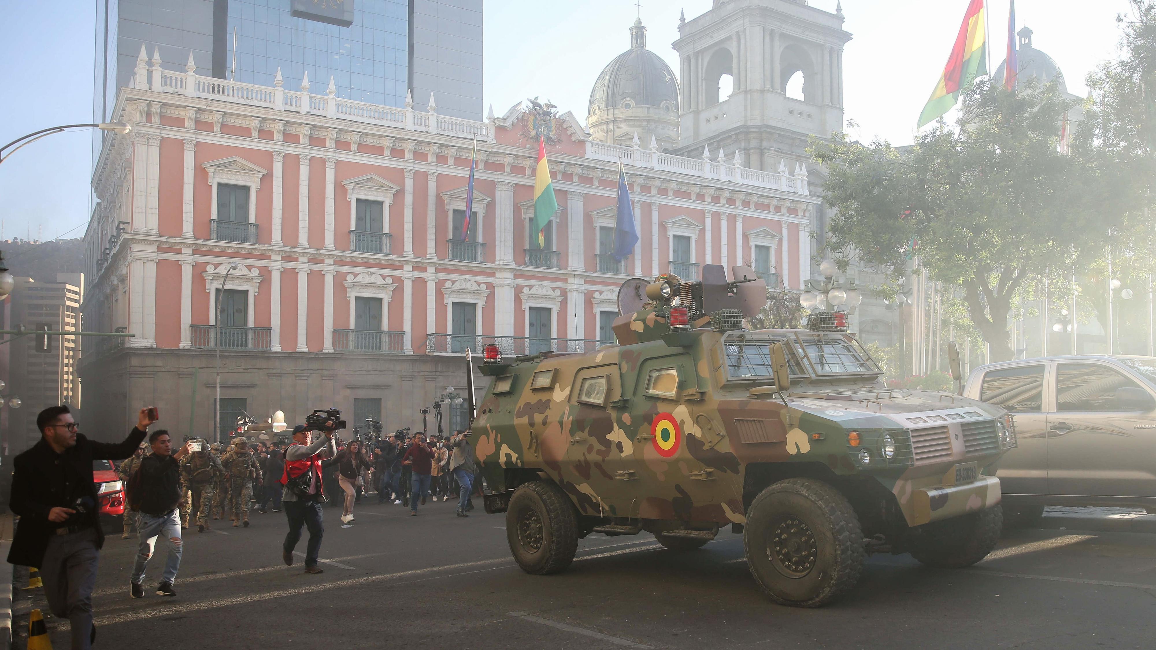 El presidente de Bolivia releva al comandante del Ejército tras un intento de golpe de Estado
