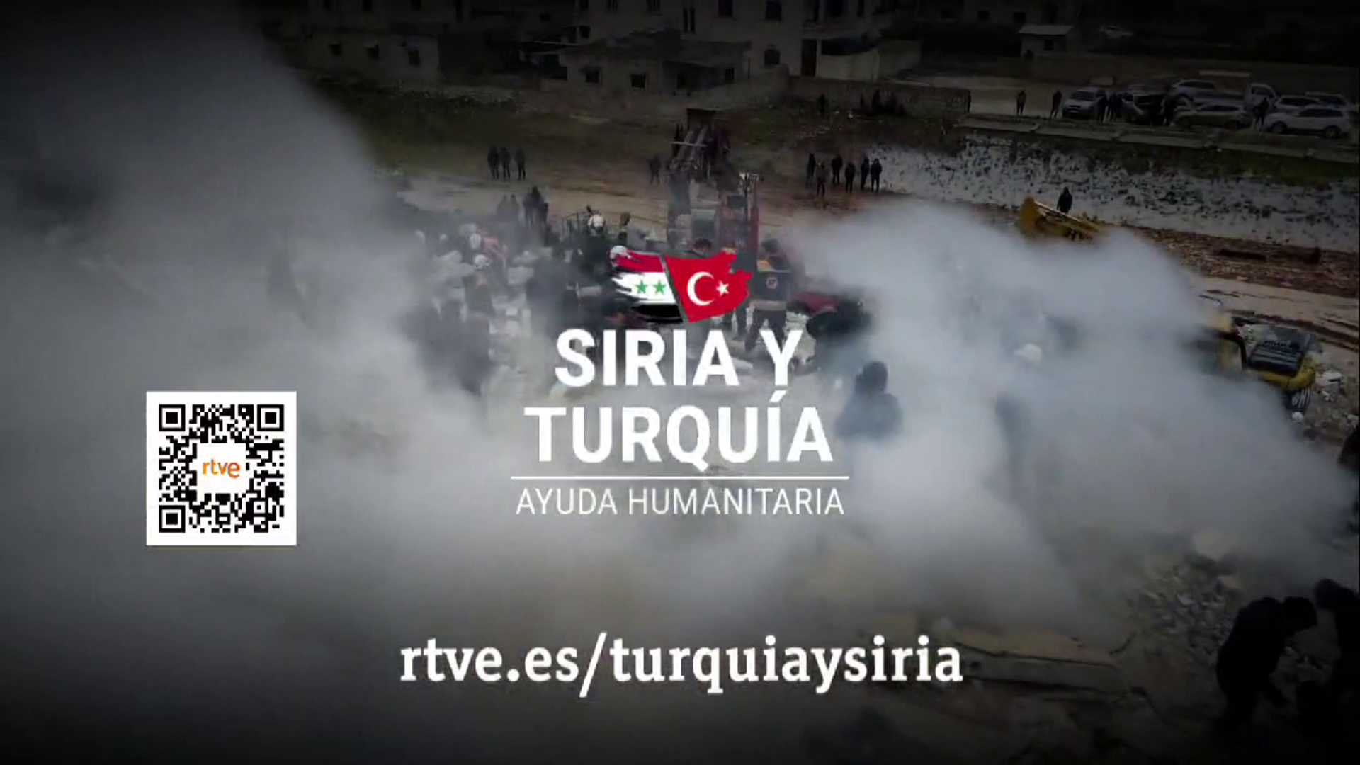 Campaña de solidaridad con Siria y Turquía, en RTVE