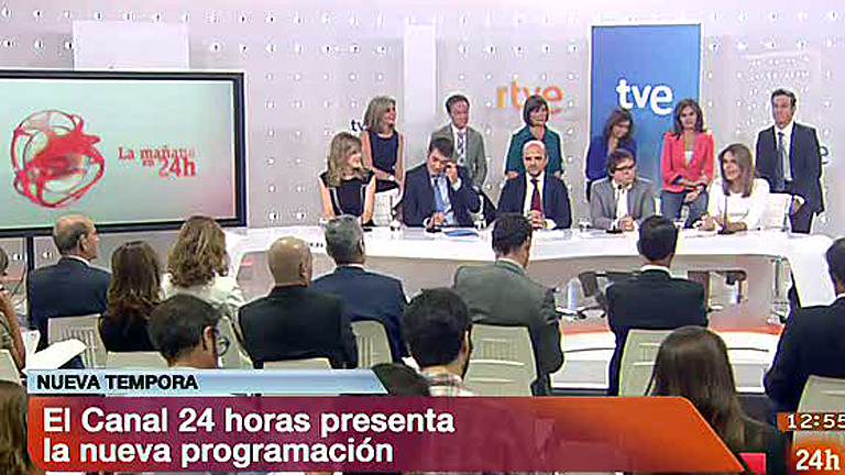 Canal 24 horas estrena temporada con nuevos bloques informativos de ...