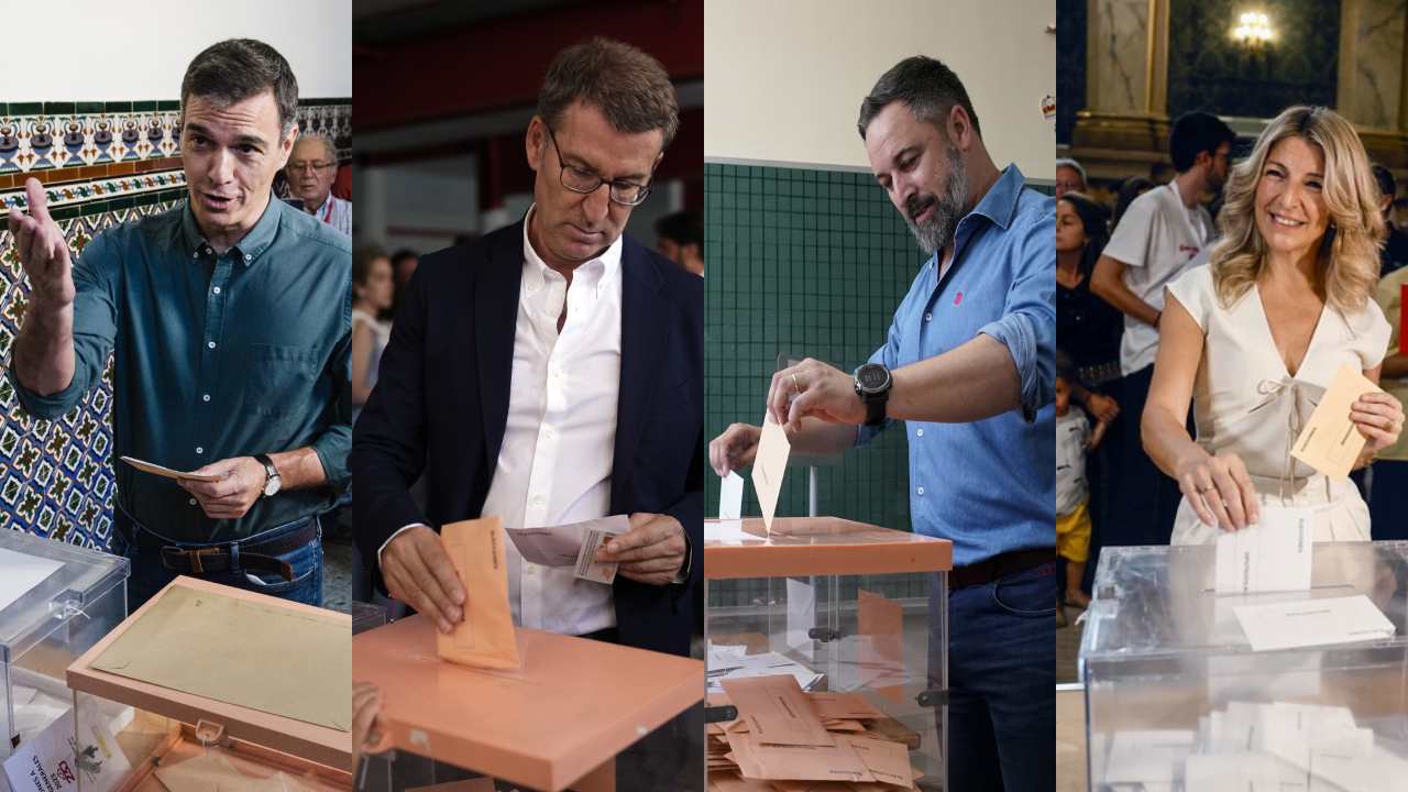 Elecciones Generales 2023: Votan los principales candidatos