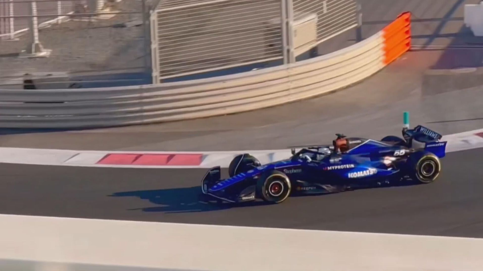 Fórmula 1 | Carlos Sainz ya entrena con su nuevo Williams