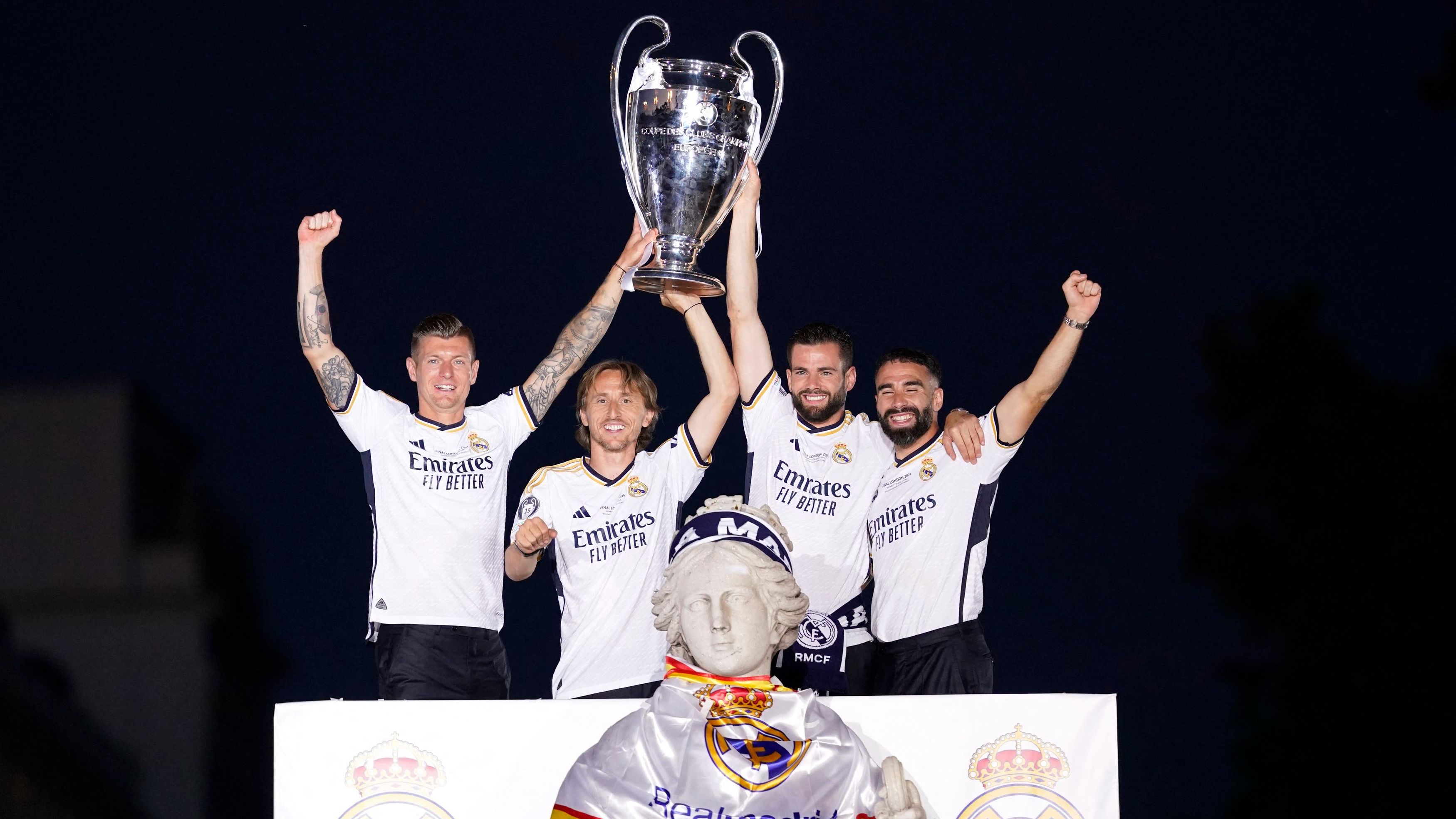 Celebración del Real Madrid por su 15ª Copa de Europa: ver ahora