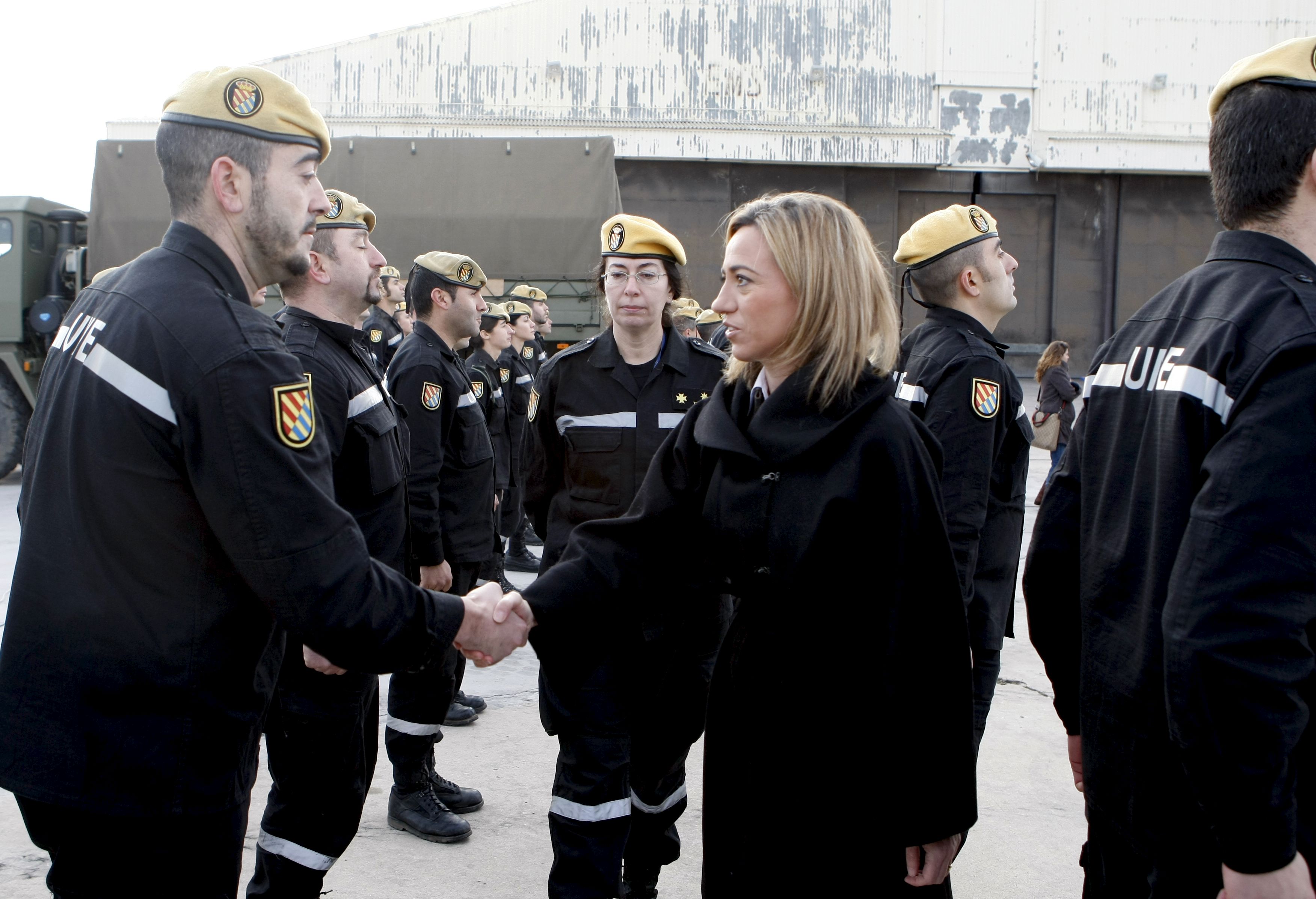 Chacón visita a Haití para ver el trabajo de las tropas españolas