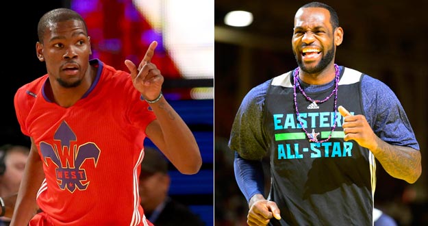 Comienza la fase definitiva de la NBA con Durant y James luchando por ...