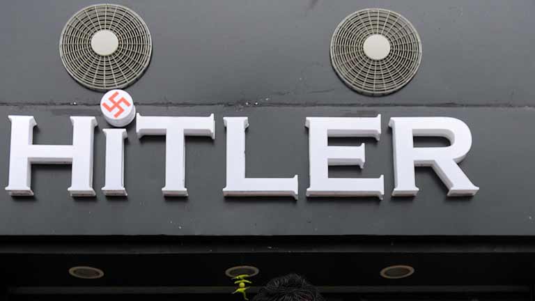 'Hitler', una tienda de ropa en India