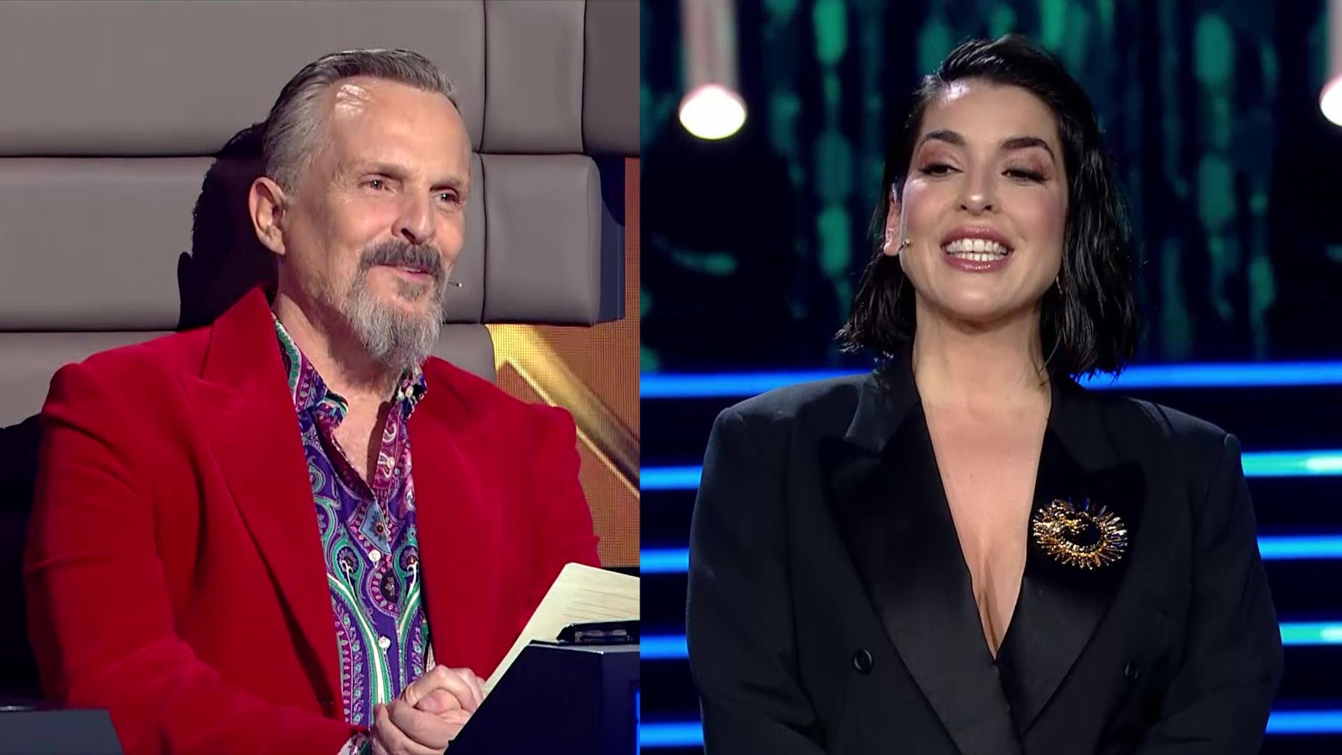 Cover Night: Ruth Lorenzo consigue poner rojo a Miguel Bosé