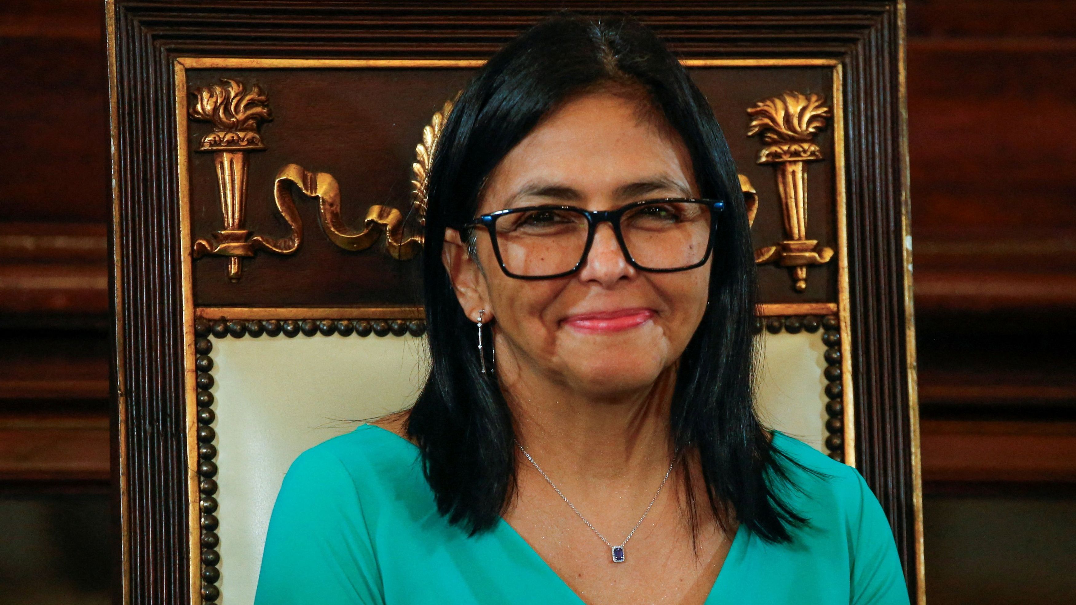Delcy Rodríguez jura como la primera presidenta de Venezuela