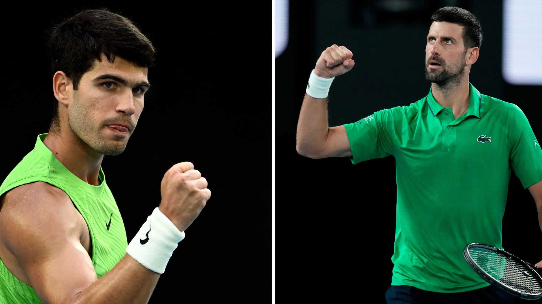 Alcaraz y Djokovic disputan la final del Open de Australia