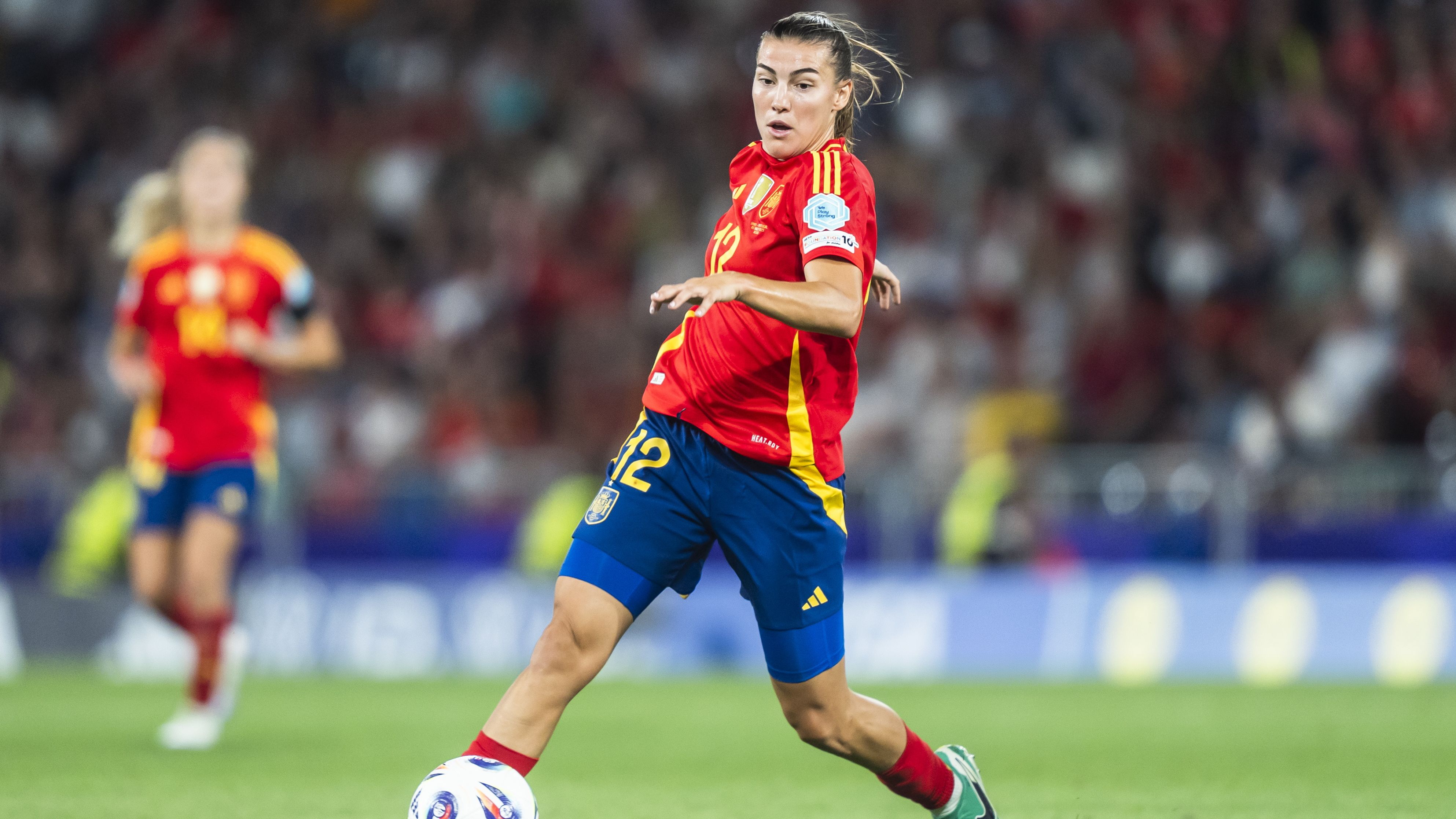 Eurocopa femenina | Patri Guijarro: "Por fin estamos a gusto"