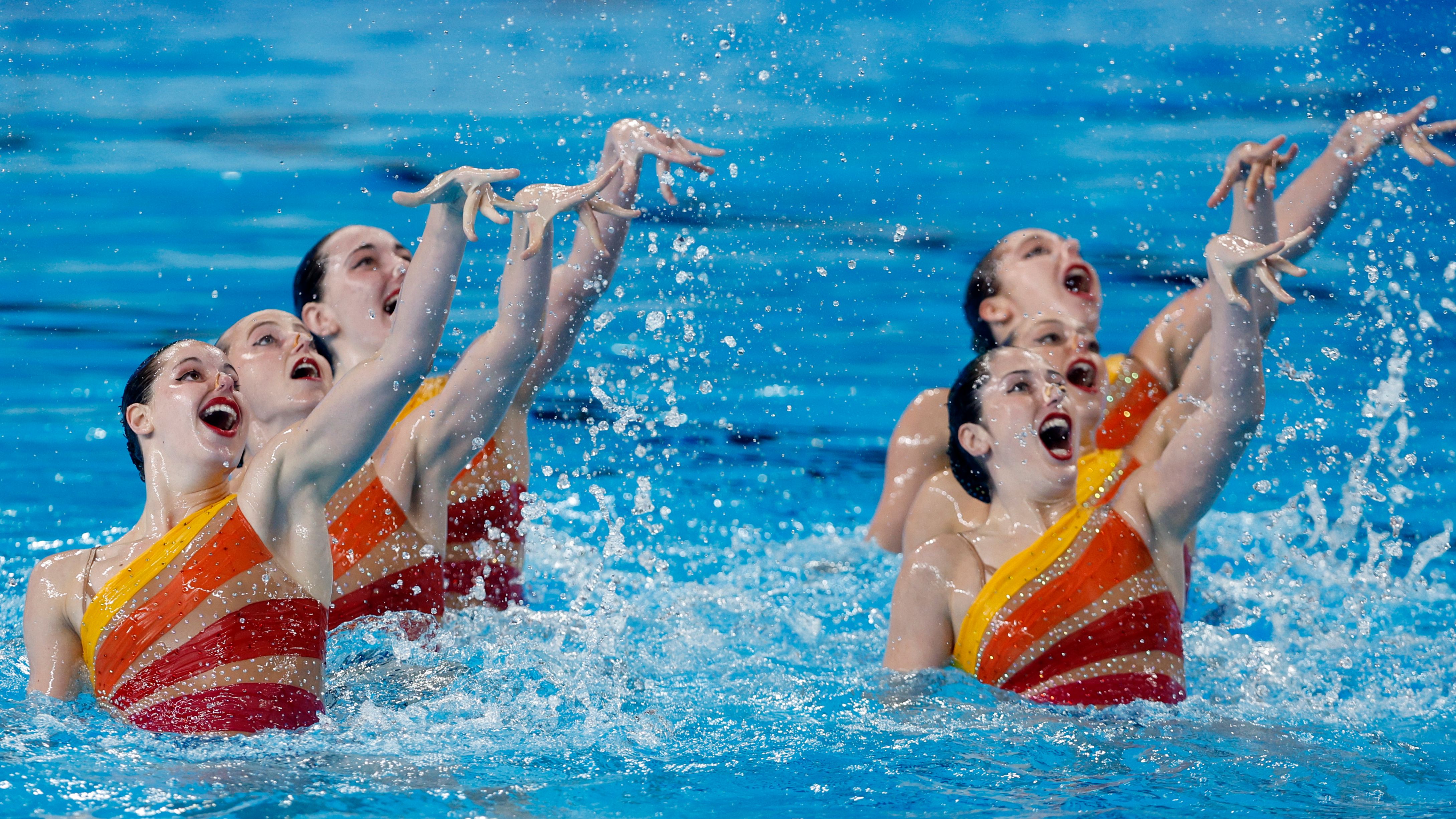 España, plata en la final técnica por equipos del Mundial de Doha