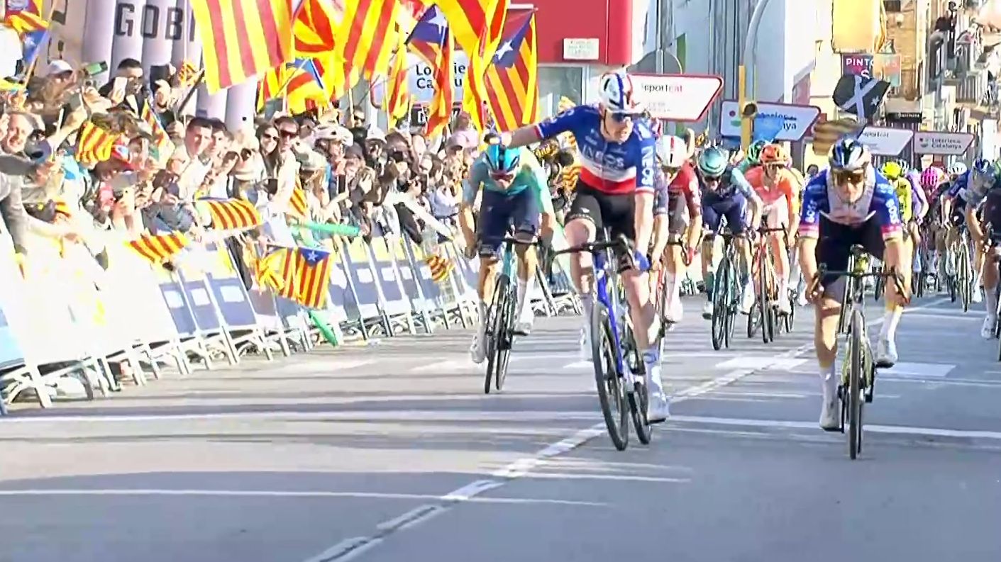 Volta a Catalunya 2026: resultado y clasificación tras la etapa 1
