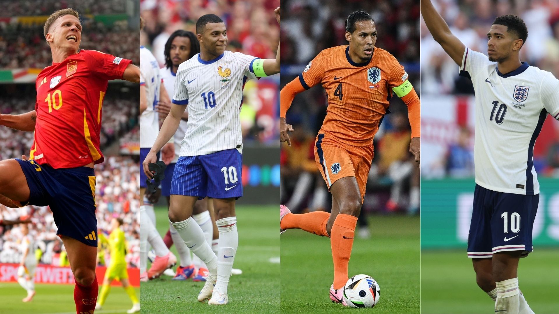 Semifinales Eurocopa 2024: ver partidos completos gratis