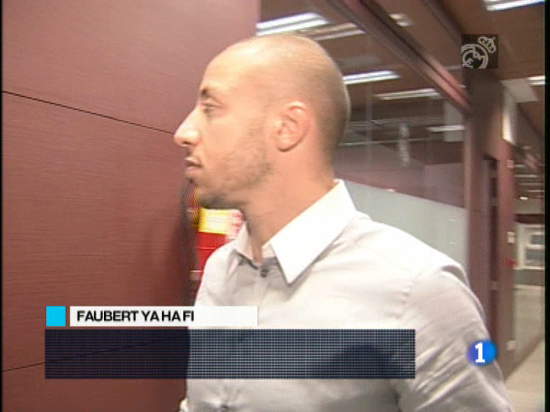 Faubert supera el reconocimiento médico