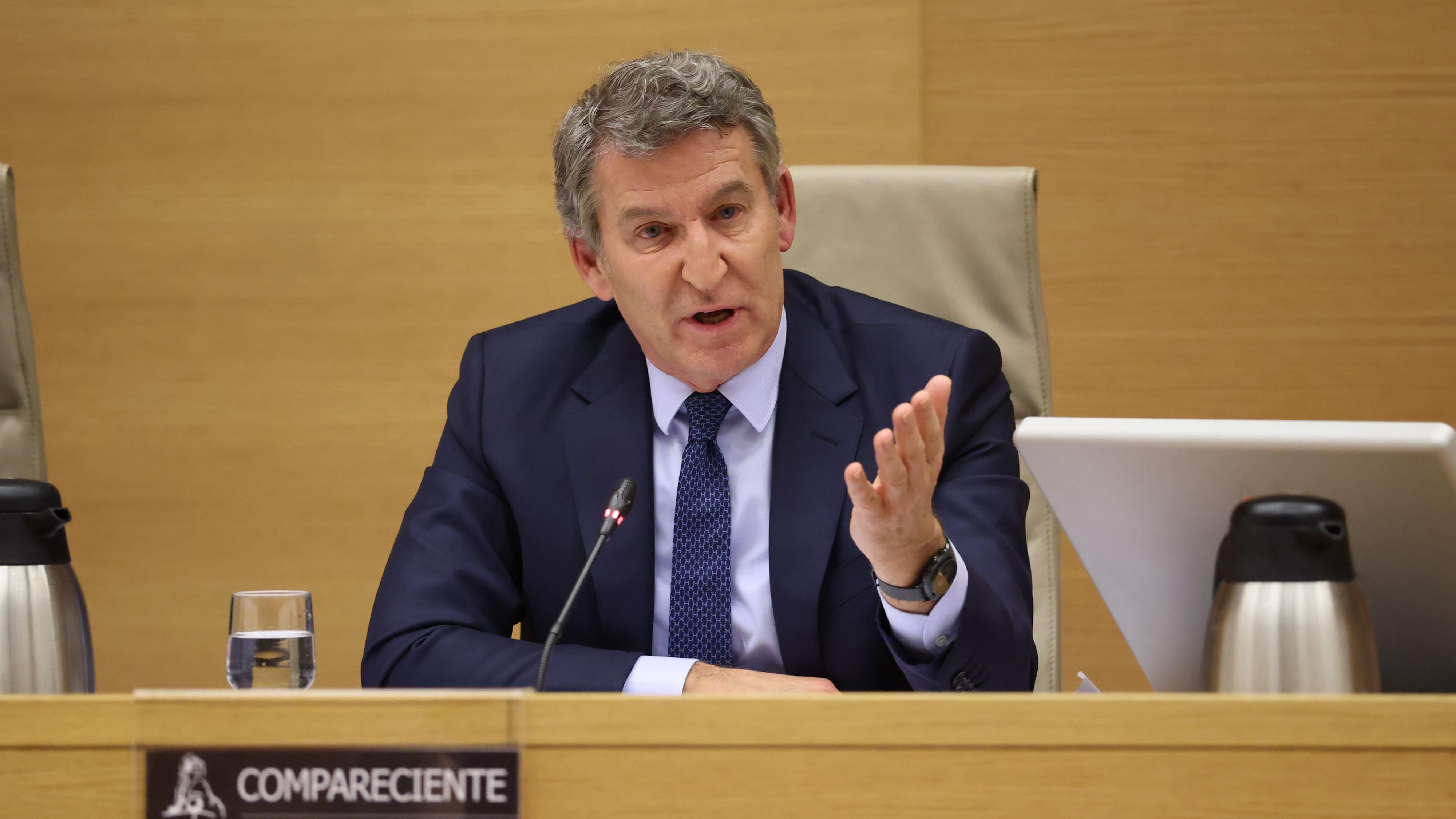 Feijóo niega haber "mentido" sobre la dana y acusa al Gobierno
