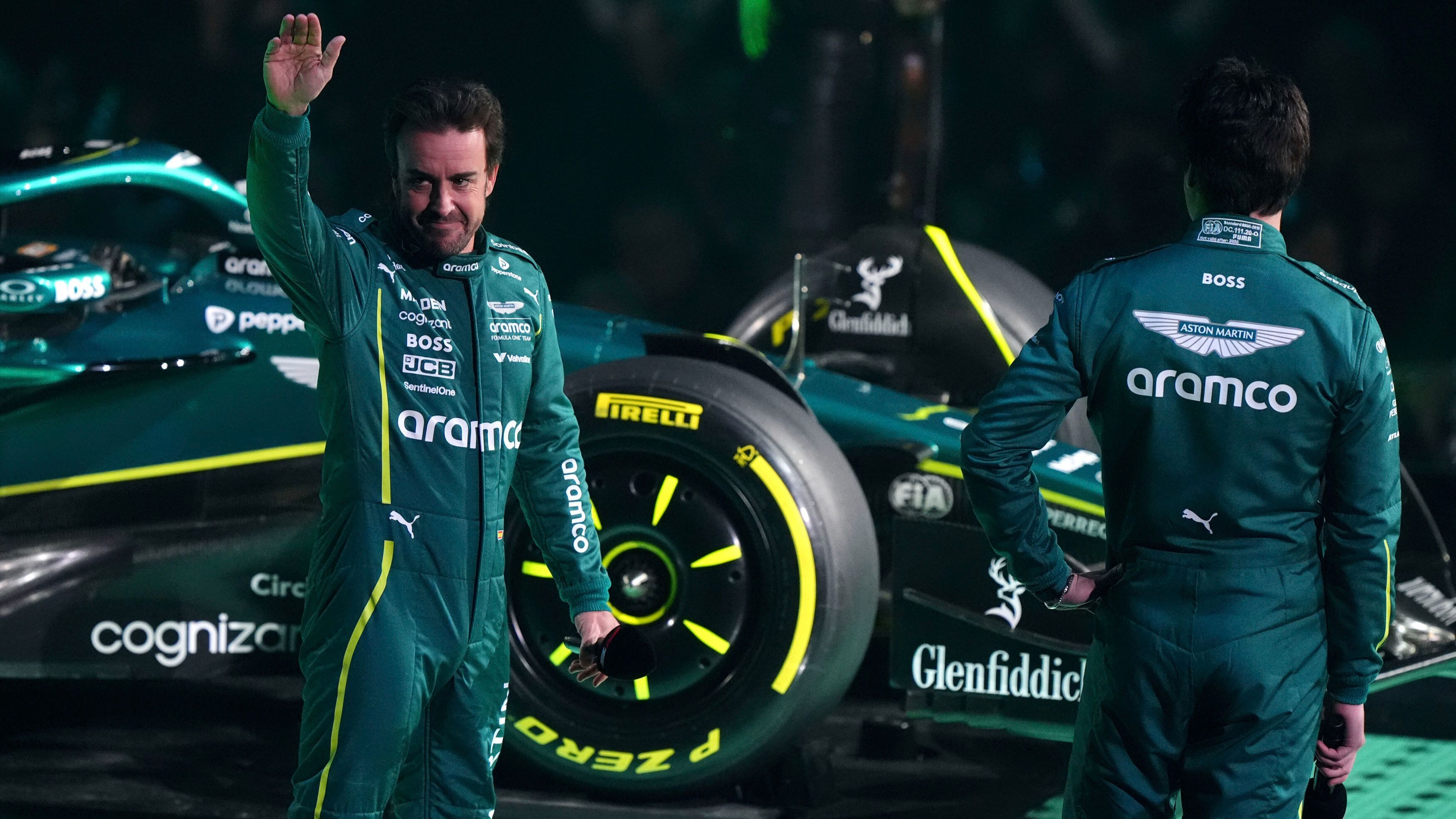 Mundial F1 2025: Fernando Alonso presenta su Aston Martin AMR25