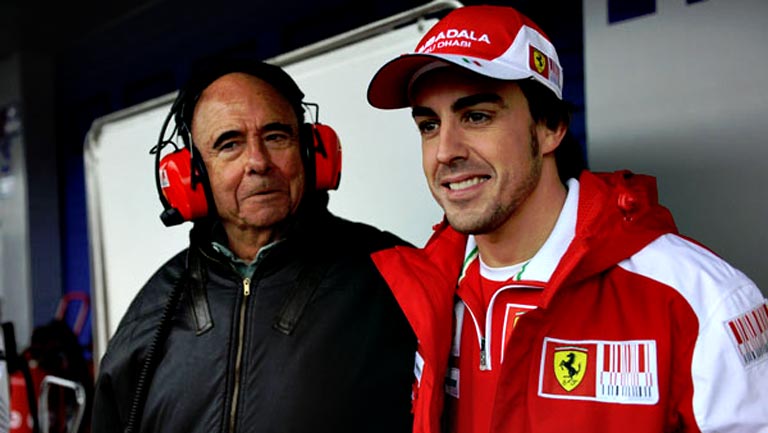 Muere Emilio Botín: Fernando Alonso planeaba otra vuelta en bici