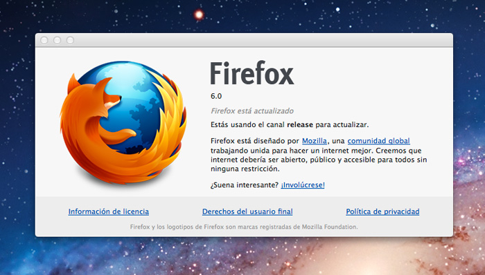 Firefox 6: llegan nuevas mejoras al navegador web l RTVE.es