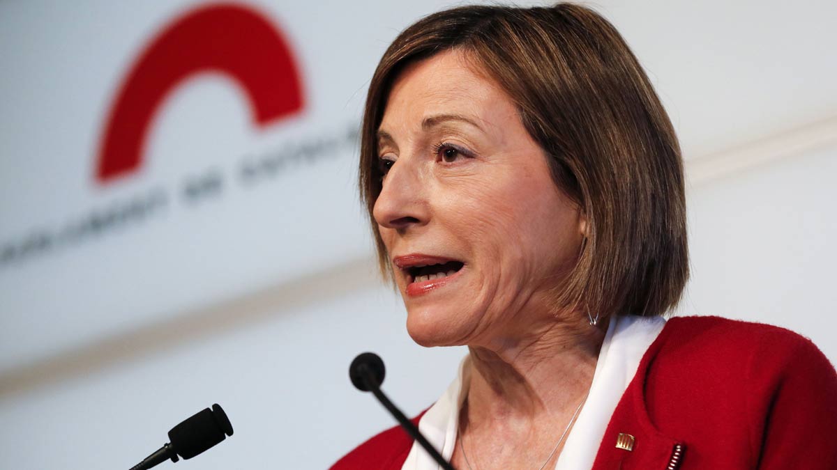 Forcadell anuncia que no repetirá como presidenta del Parlament