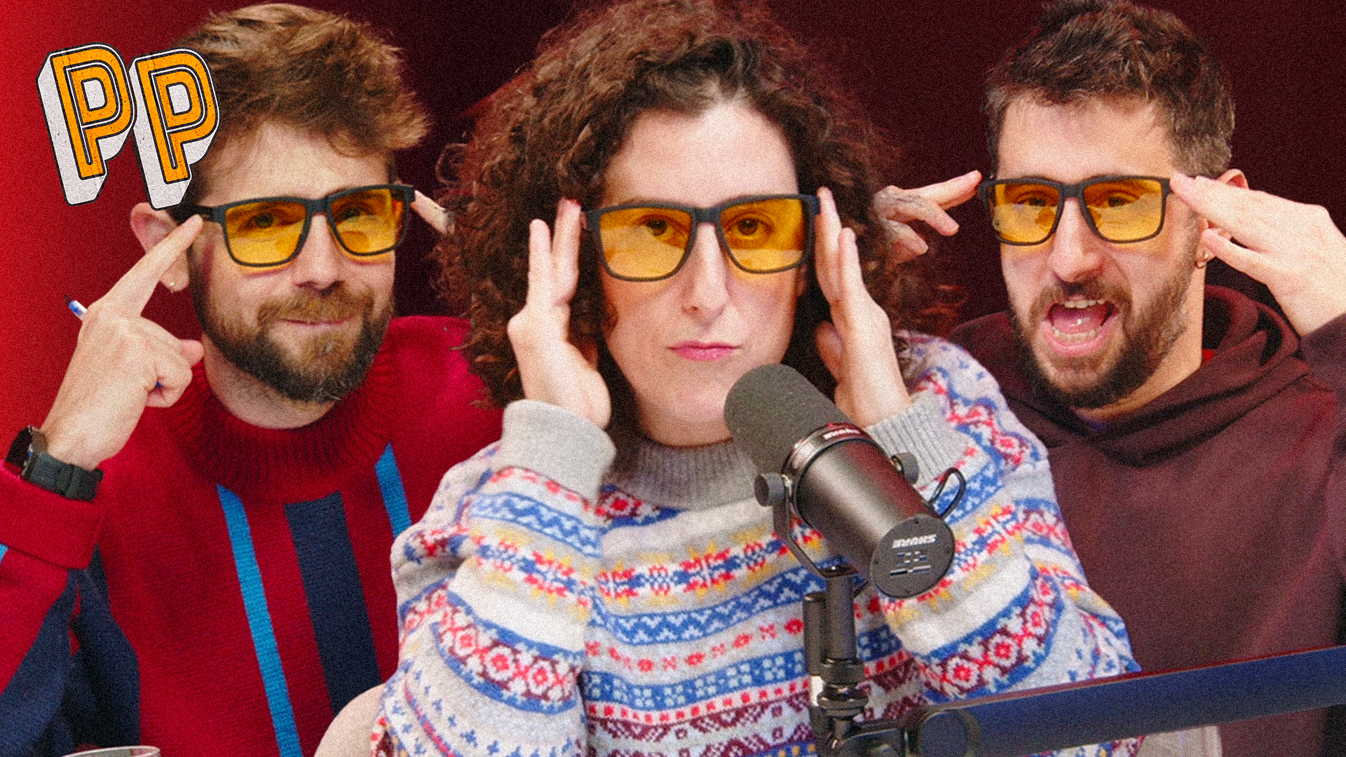 Gafas amarillas, filtro de moda pasado por el ojo de 'Podcast, el podcast'