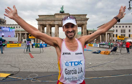 García Bragado Bronce En 50 Km Marcha