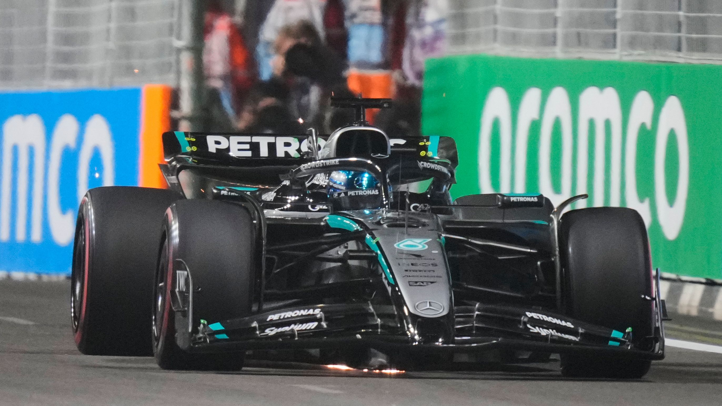 George Russell, 'pole' en el GP de Singapur de Fórmula 1