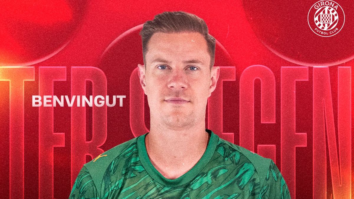 Ter Stegen jugará cedido en el Girona