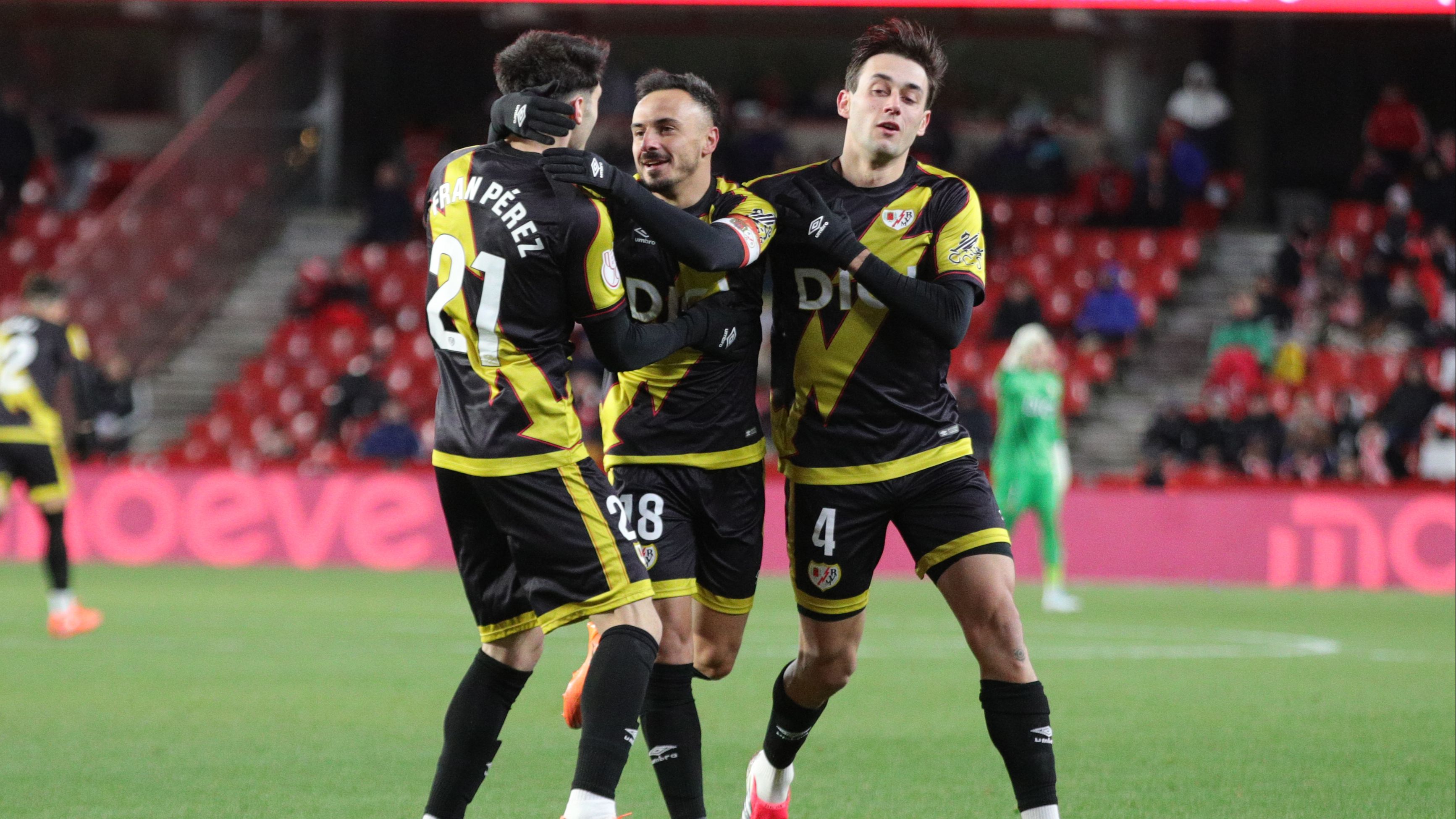 Granada - Rayo: resumen, resultado y goles | Copa del Rey