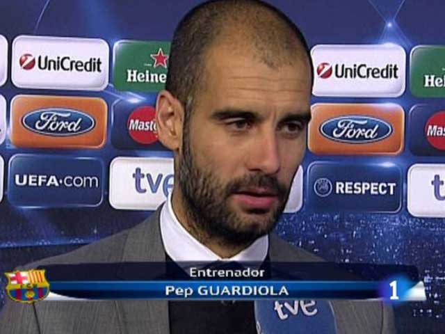 Guardiola: "No hay palabras para describir a Messi l RTVE.es