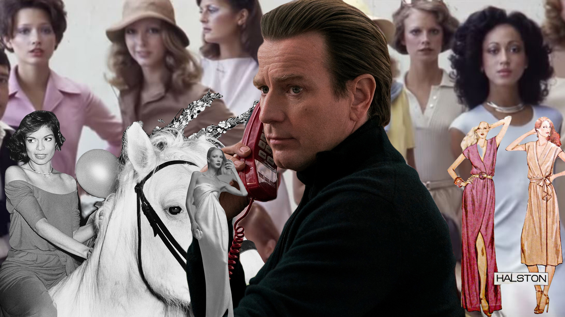 Ewan McGregor, Ryan Murphy y Halston: moda, drogas y sexo