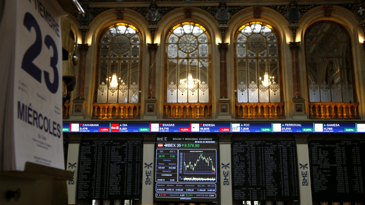 El IBEX 35 cae un 0,79% y cierra por debajo l RTVE