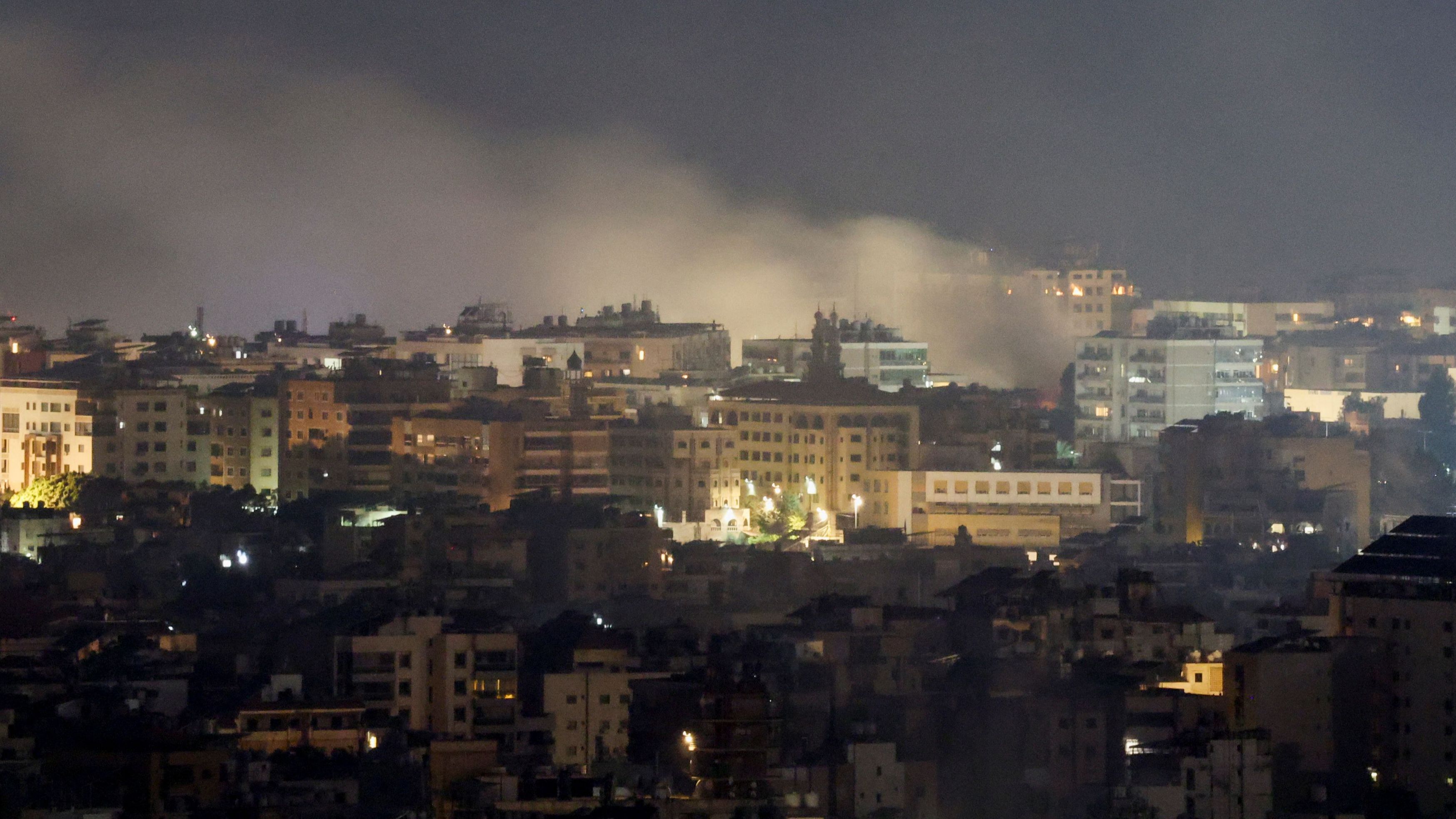 Israel bombardea el sur de Beirut, causando al menos cuatro muertos